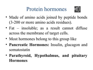 Hormones ,it's types and how they workqpptx | PPTX