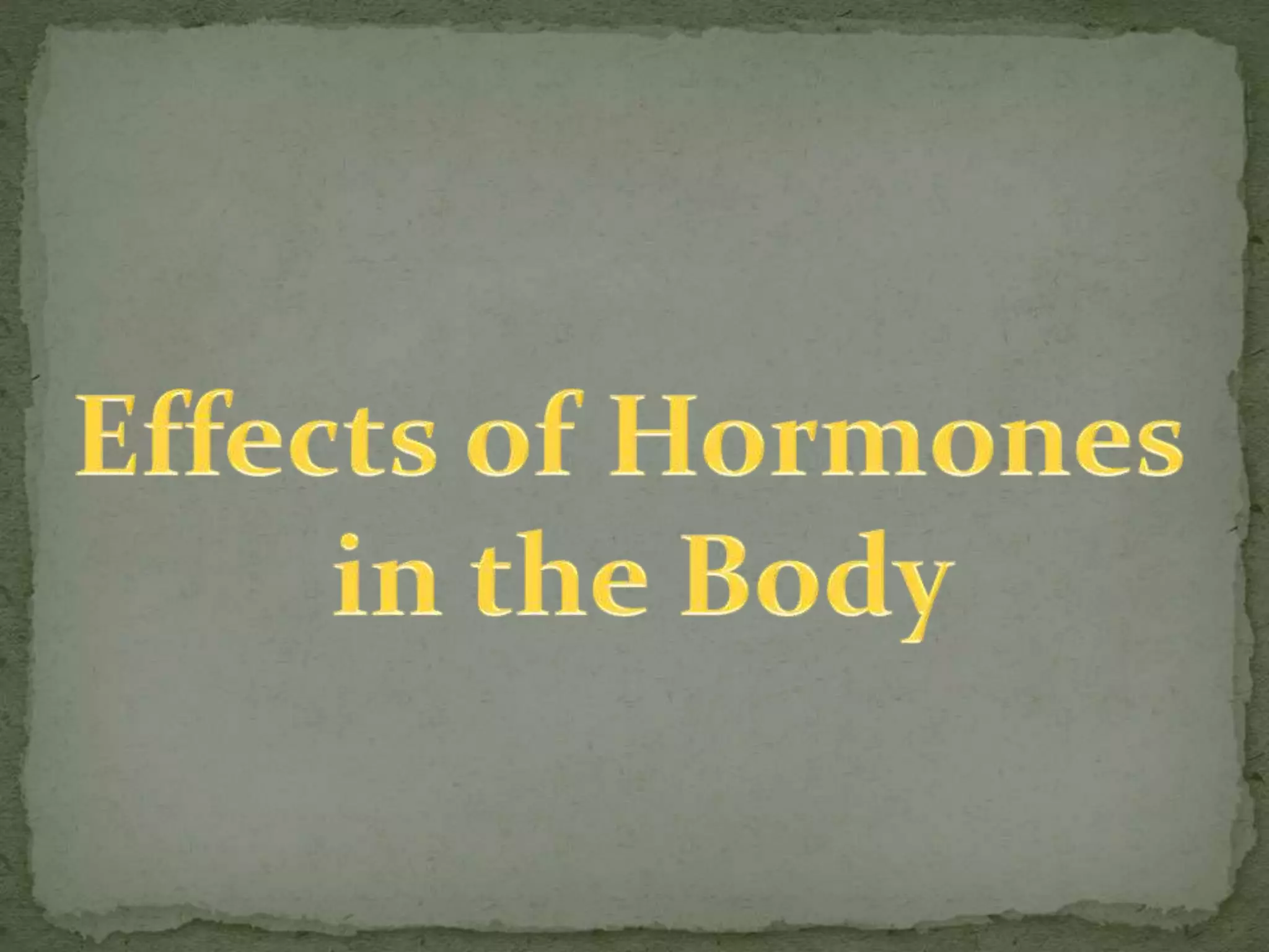 Hormones in the body.pptx