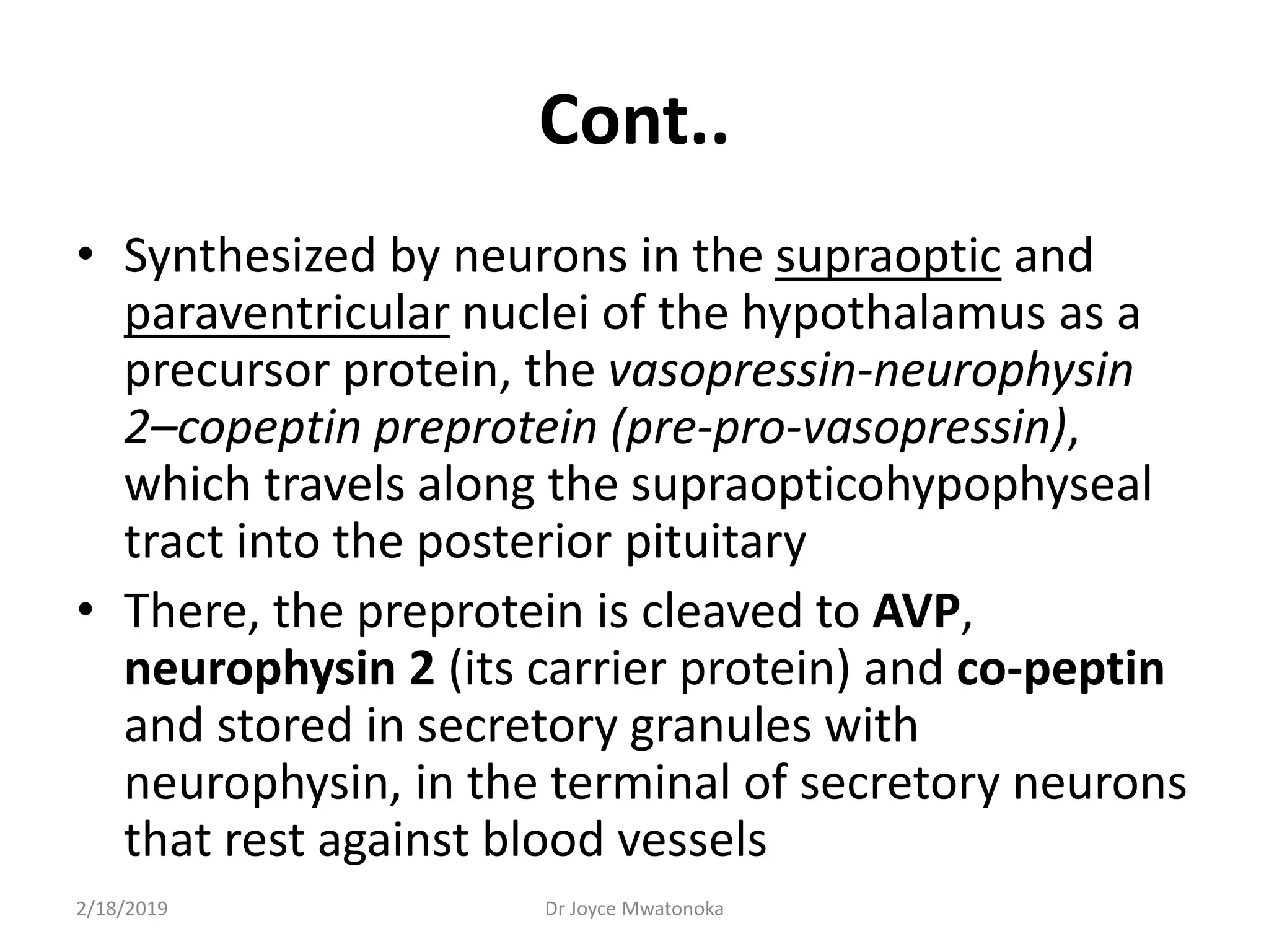 Hormones of pituitary gland and its disorders | PPTX