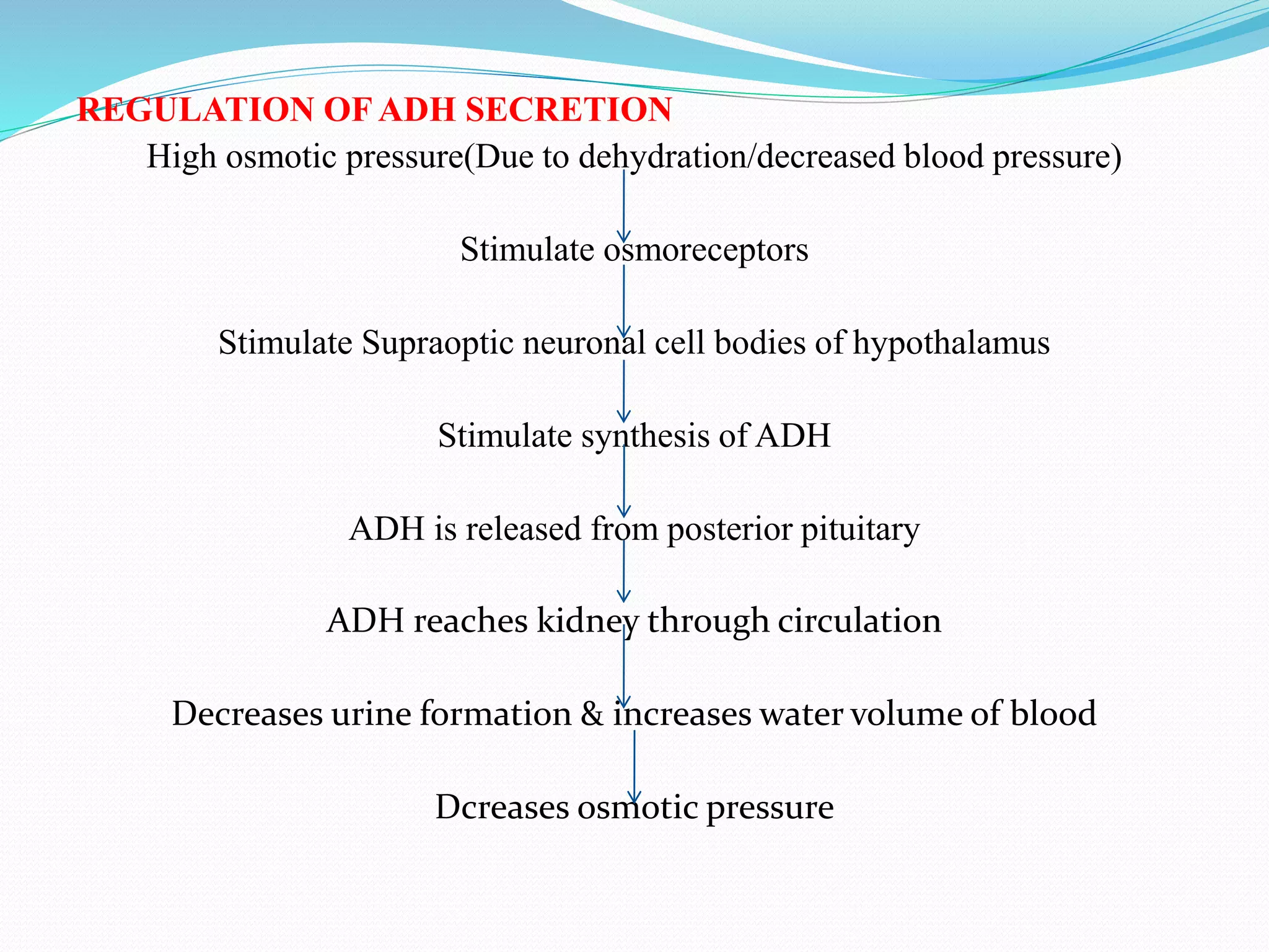 Hormones of posterior pituitary glands | PPTX
