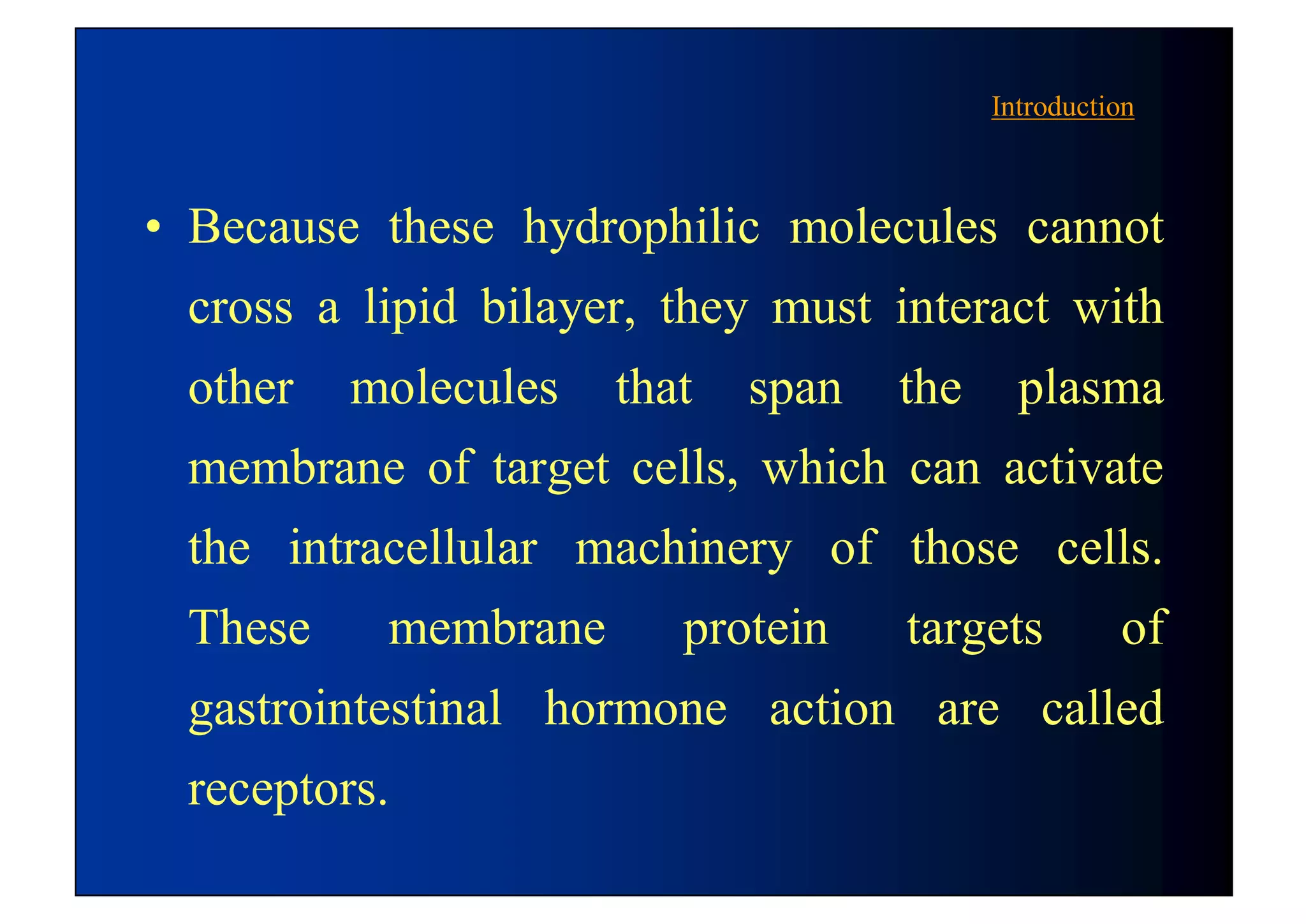Hormones of the git | PDF