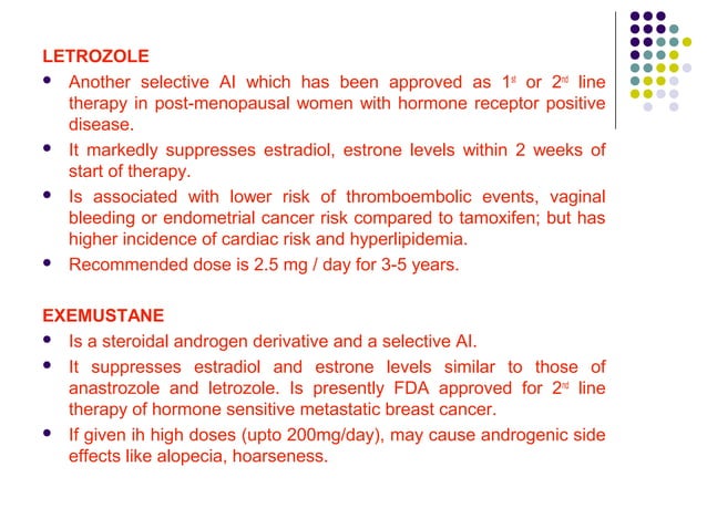 Hormone therapy in beast cancer | PPT