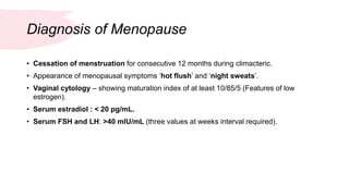 Hormone therapy in postmenopausal women | PPTX