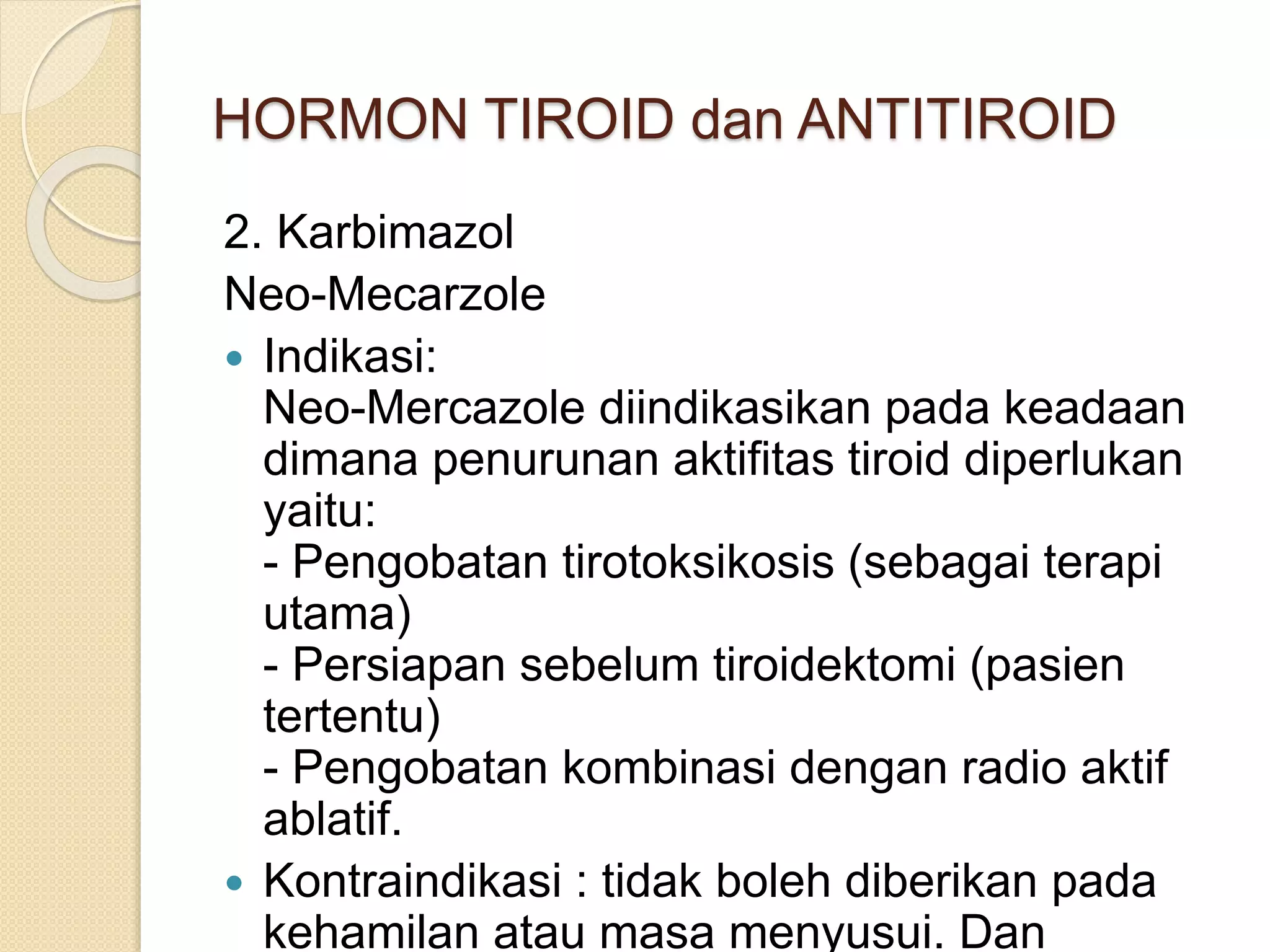 Hormon, obat endokrin lain dan kontrasepsi | PPT