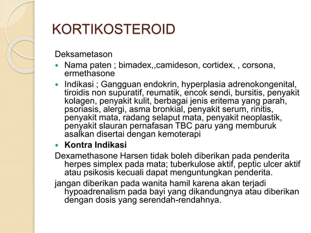 Hormon, obat endokrin lain dan kontrasepsi | PPT