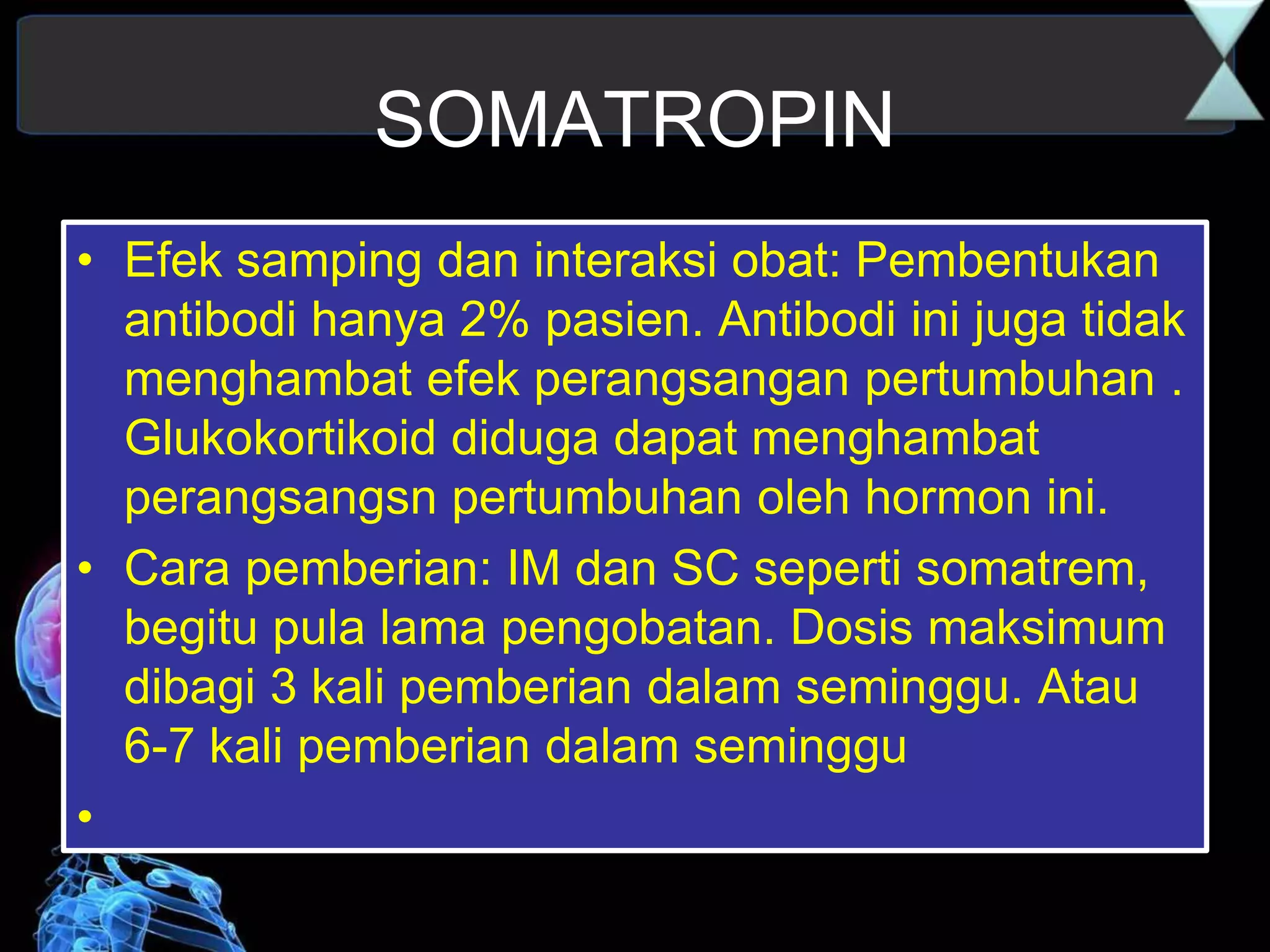 FARMAKOLOGI HORMON PERTUMBUHAN | PPTX