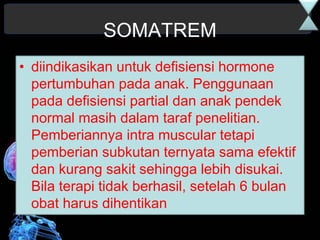 FARMAKOLOGI HORMON PERTUMBUHAN | PPTX