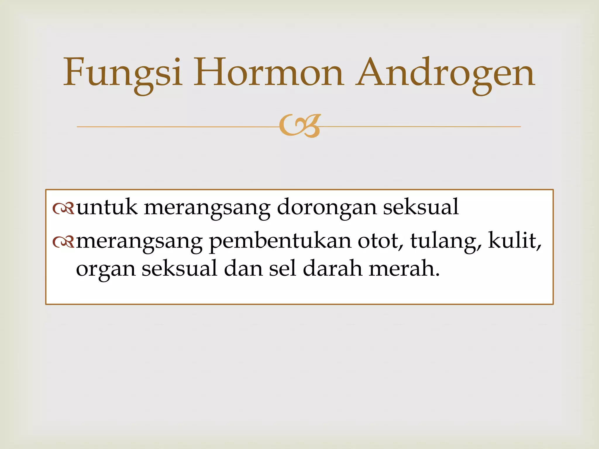 Hormon sintesis pria | PPTX