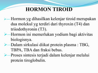 Hormon tiroid | PPTX
