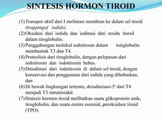 Hormon tiroid | PPTX