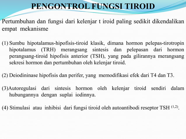 Hormon tiroid | PPTX