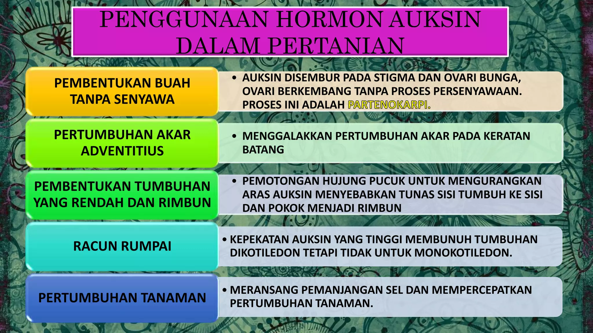Hormon dalam tumbuhan | PPTX