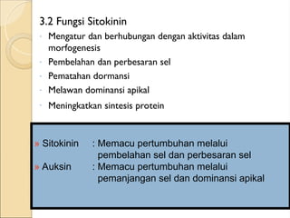 fisiologi tanaman - hormon pertumbuhan pada tanaman | PPT