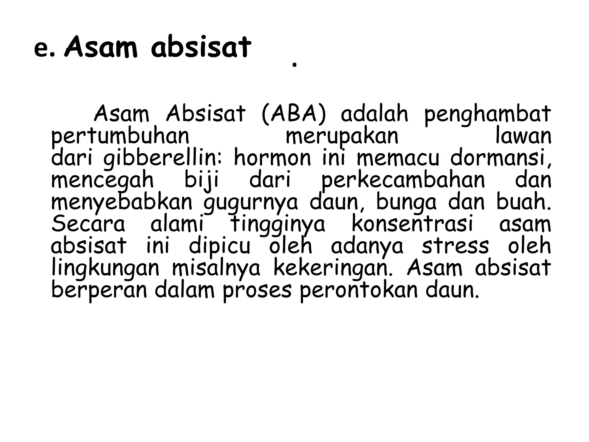 Hormon zat pengatur tumbuhan | PPTX