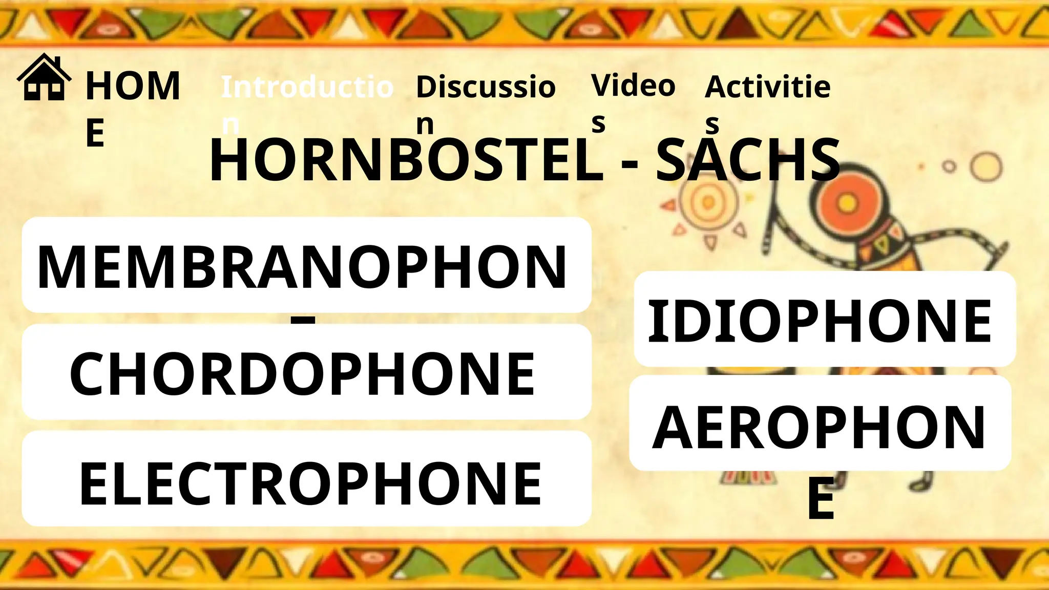 HORNBOSTEL-SACHS Classification of Musical Instruments | PPTX