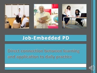 Job-Embedded Teacher Professional Development | PDF