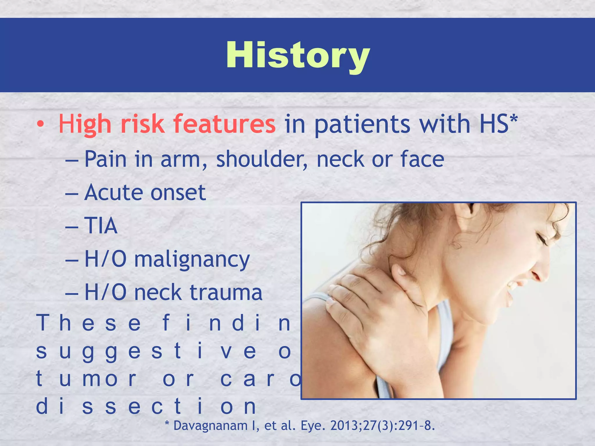 Horner Syndrome | PPTX