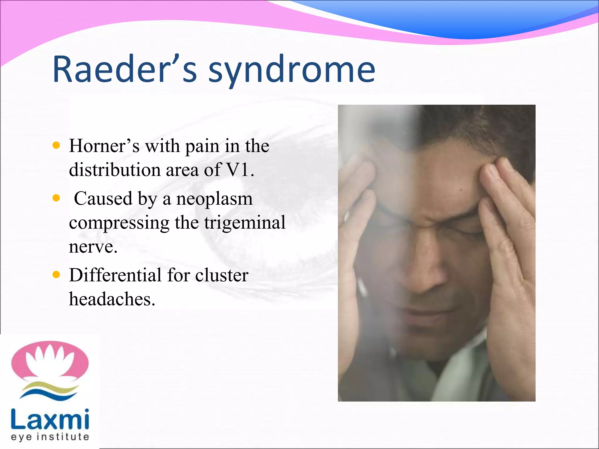 Horners syndrome | PPTX