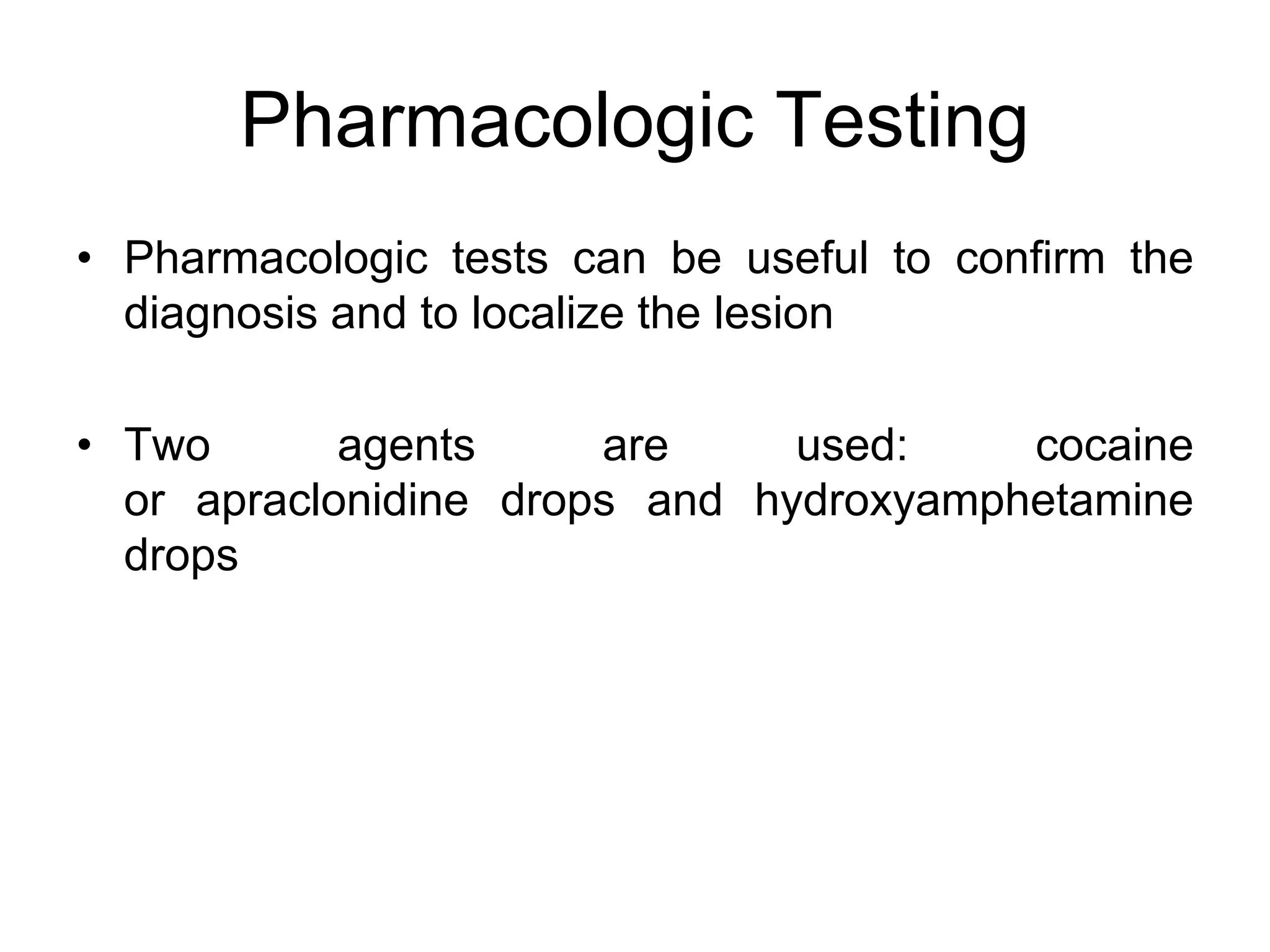 Horner's syndrome | PPTX