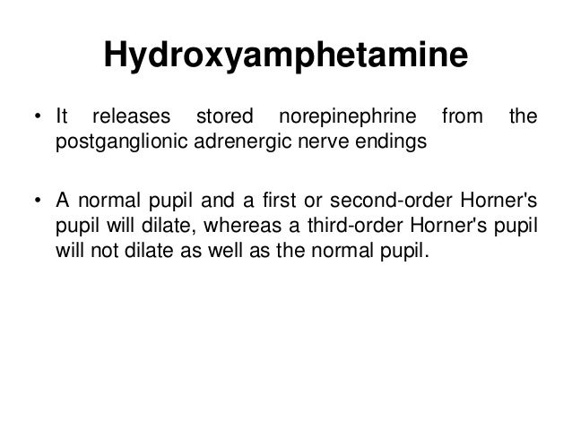 Horner's syndrome