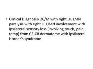 Horner's syndrome and Internuclear ophthalmoplegia | PPTX