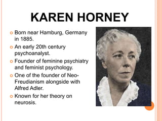 Horney and-sullivan | PPT