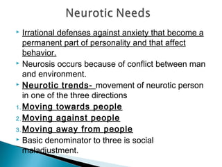 Contributions of Karen Horney | PPT