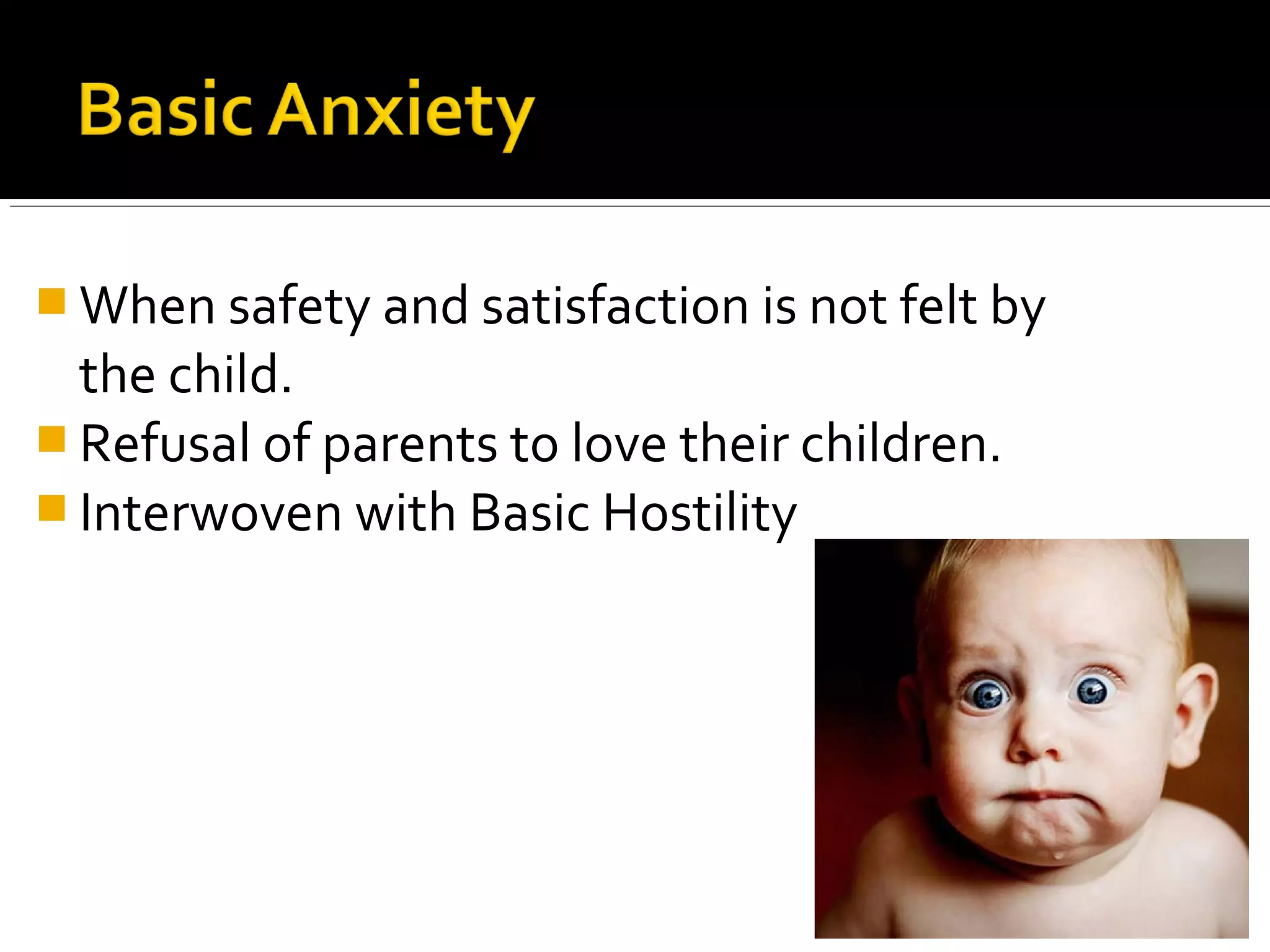 Horney's theory | PPT