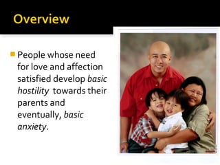 Horney's theory | PPT