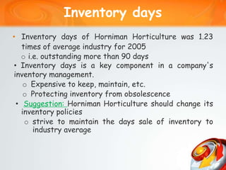 Horniman horticulture | PPTX