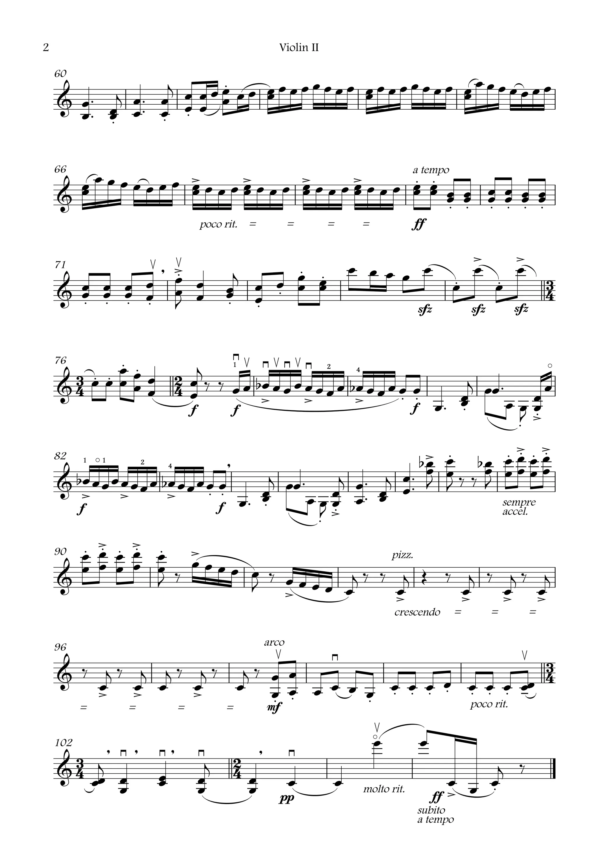 Hornpipe vln 2 | PDF