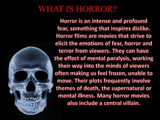 Horror | PPTX