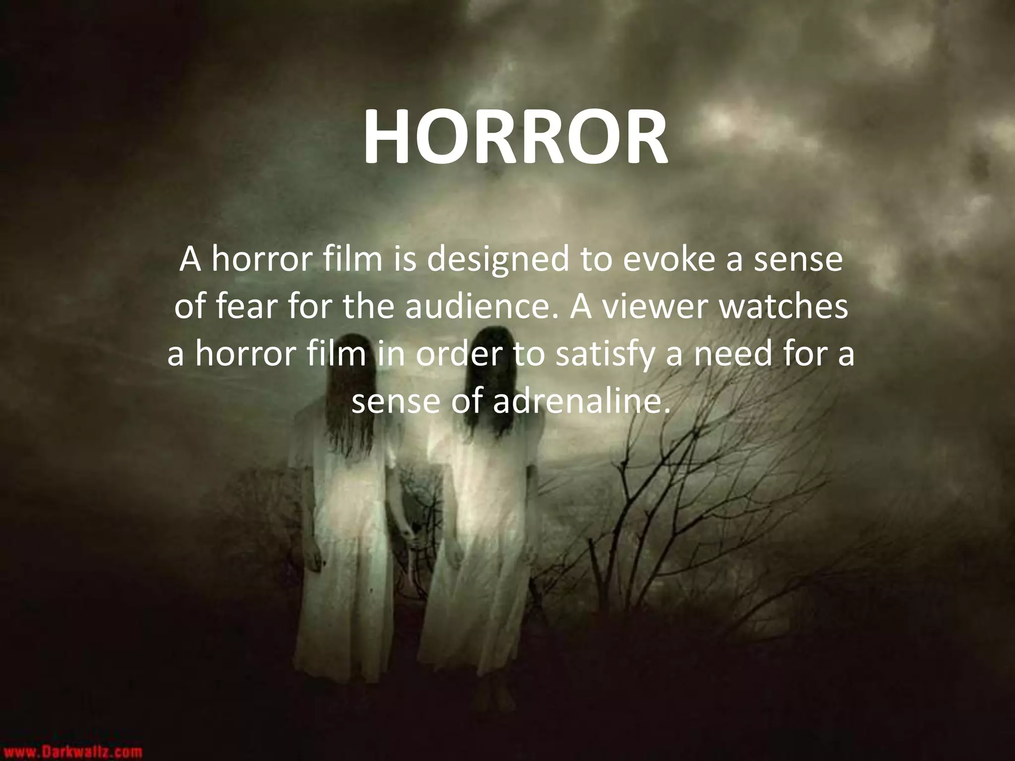 Horror | PPTX | Horror | Genres