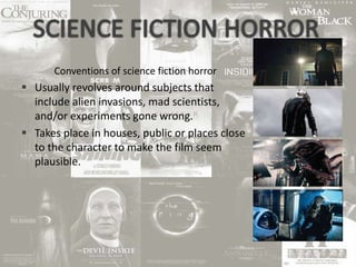 Horror | PPTX | Horror Video Games | Video Game Genres