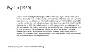 Horror Presentation | PPT