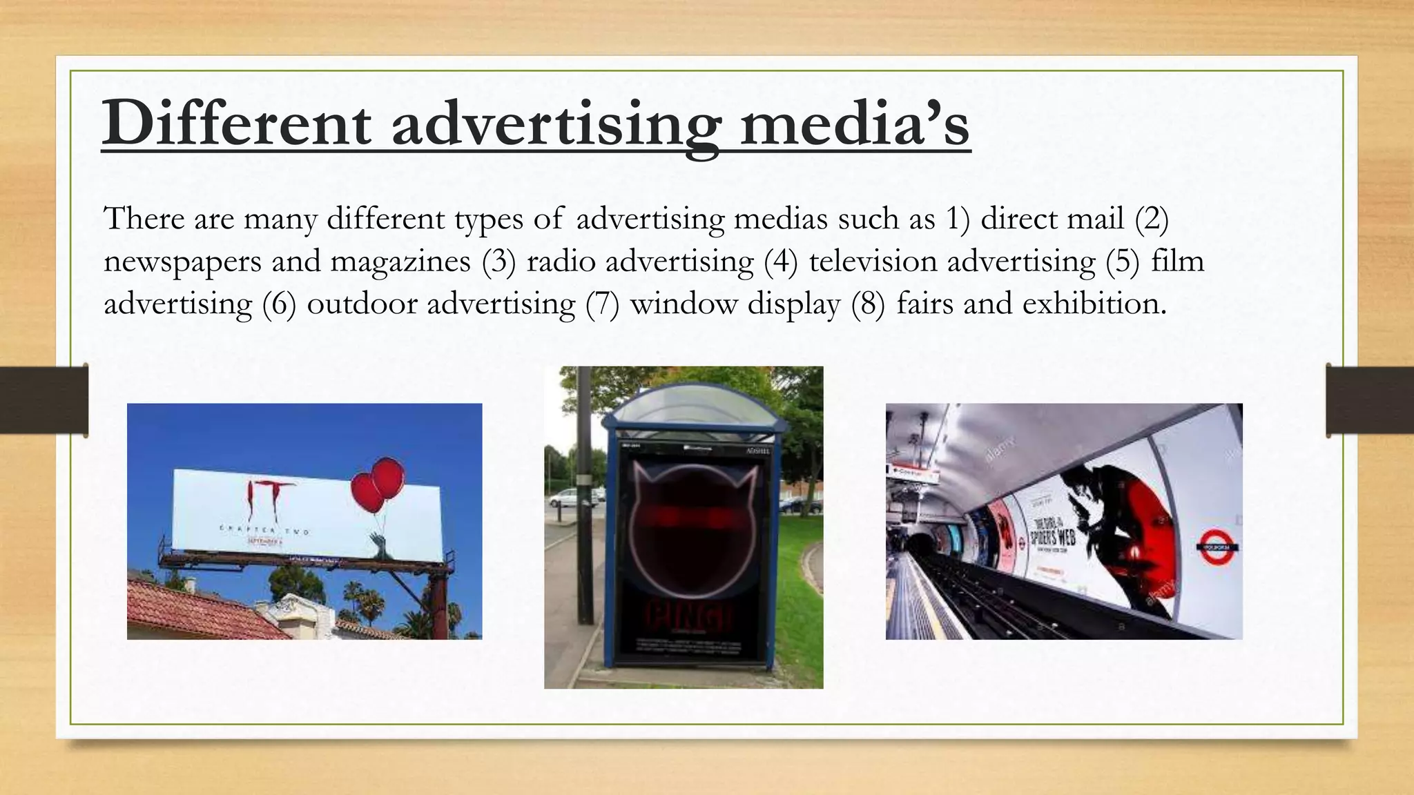 Horror advertising campaign p3 evidence | PPT