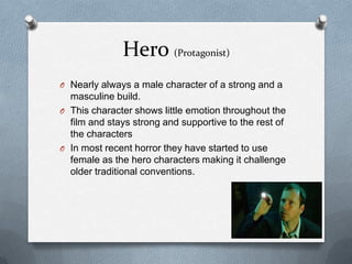 Horror Character Stereotypes | PPTX