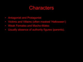 Horror Codes and Conventions | PPTX | Horror Video Games | Video Game ...