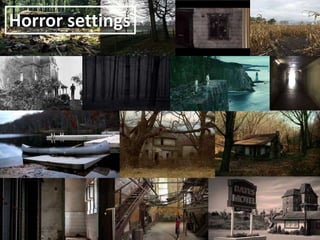 Horror conventions and films | PPT