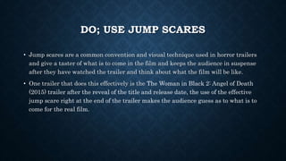 Horror do’s and dont’s | PPT