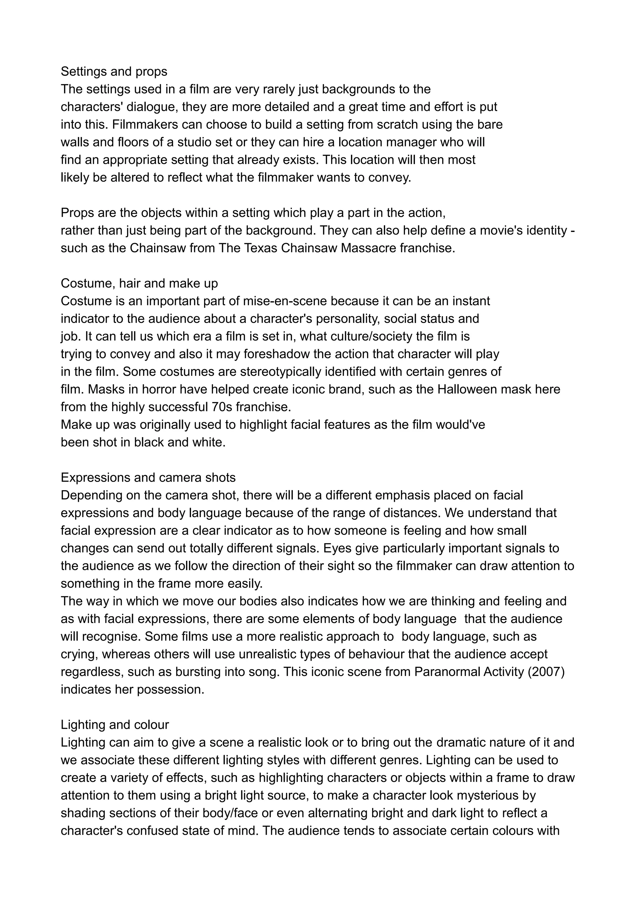 Horror elements | ODT | Video Production | Content Production