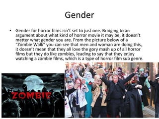 Horror Fans | PPTX