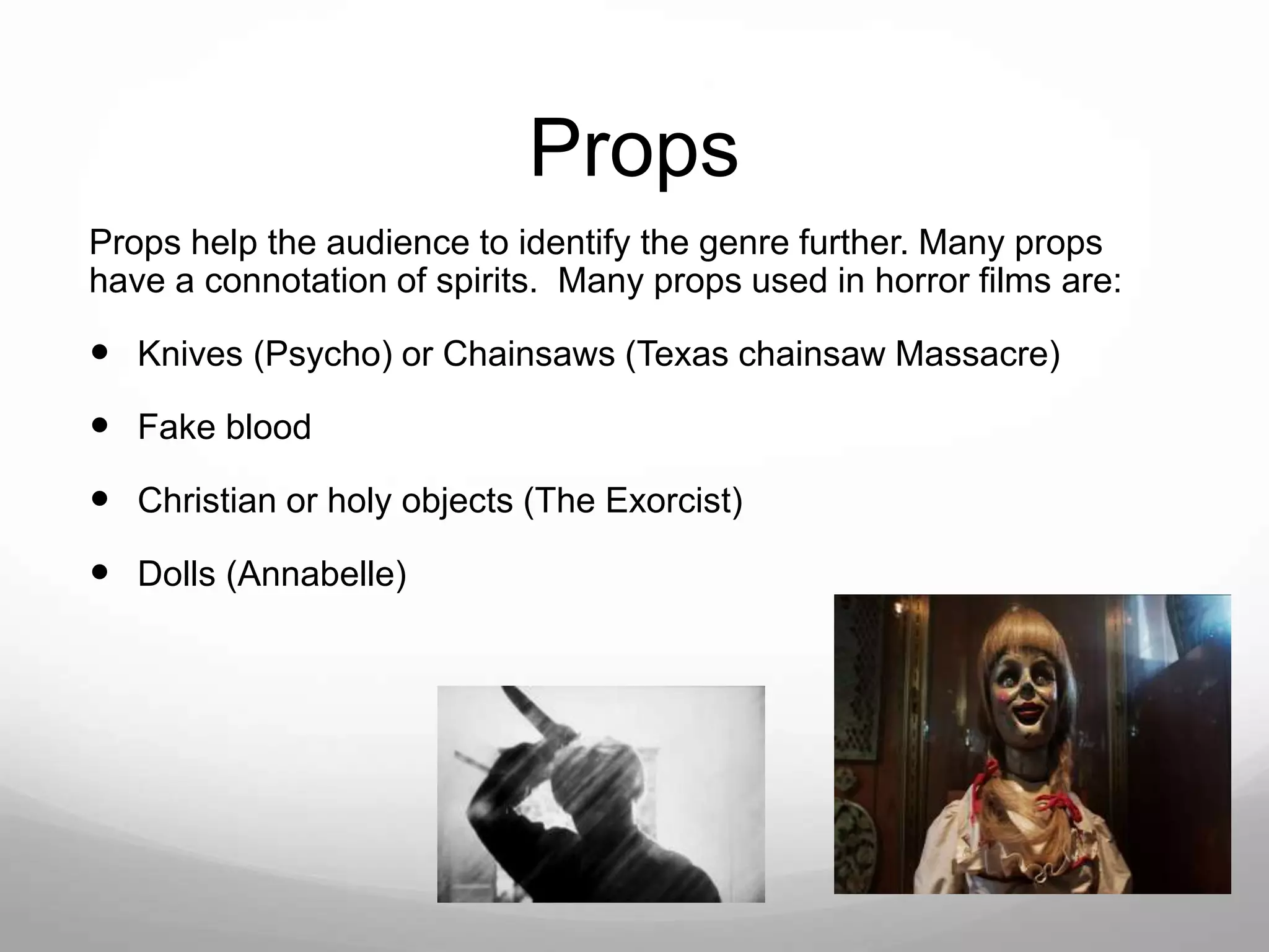 Horror Film Conventions PPT horror-film-conventions-ppt