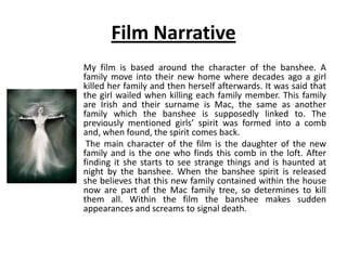 Horror film pitch | PPTX