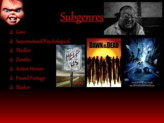 Horror film presentation | PPTX