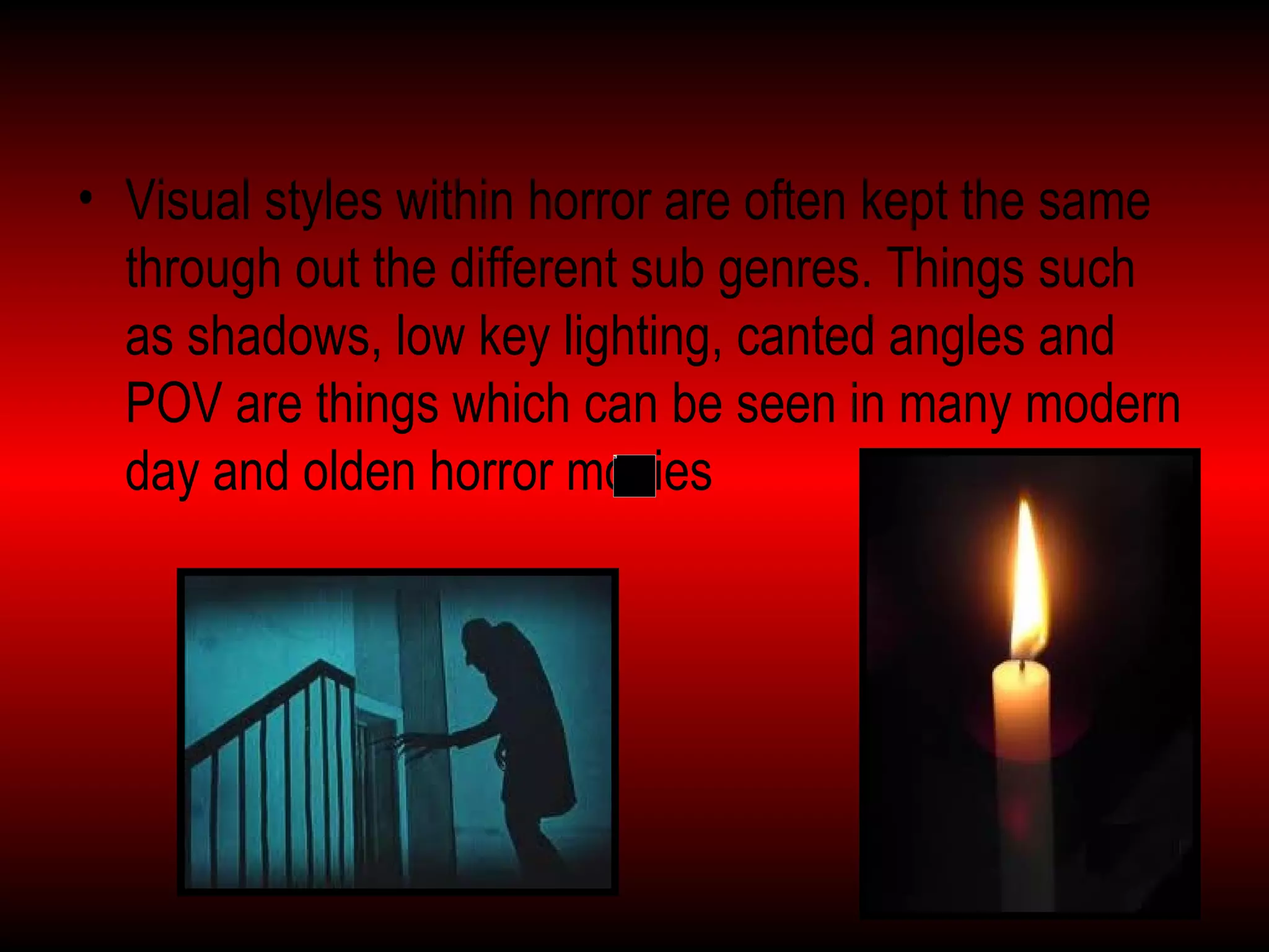 Horror films | PPT