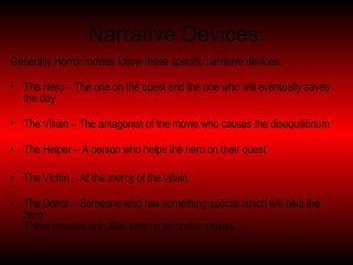 Horror films | PPT