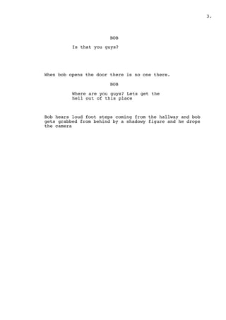 Horror film script (pdf) | PDF