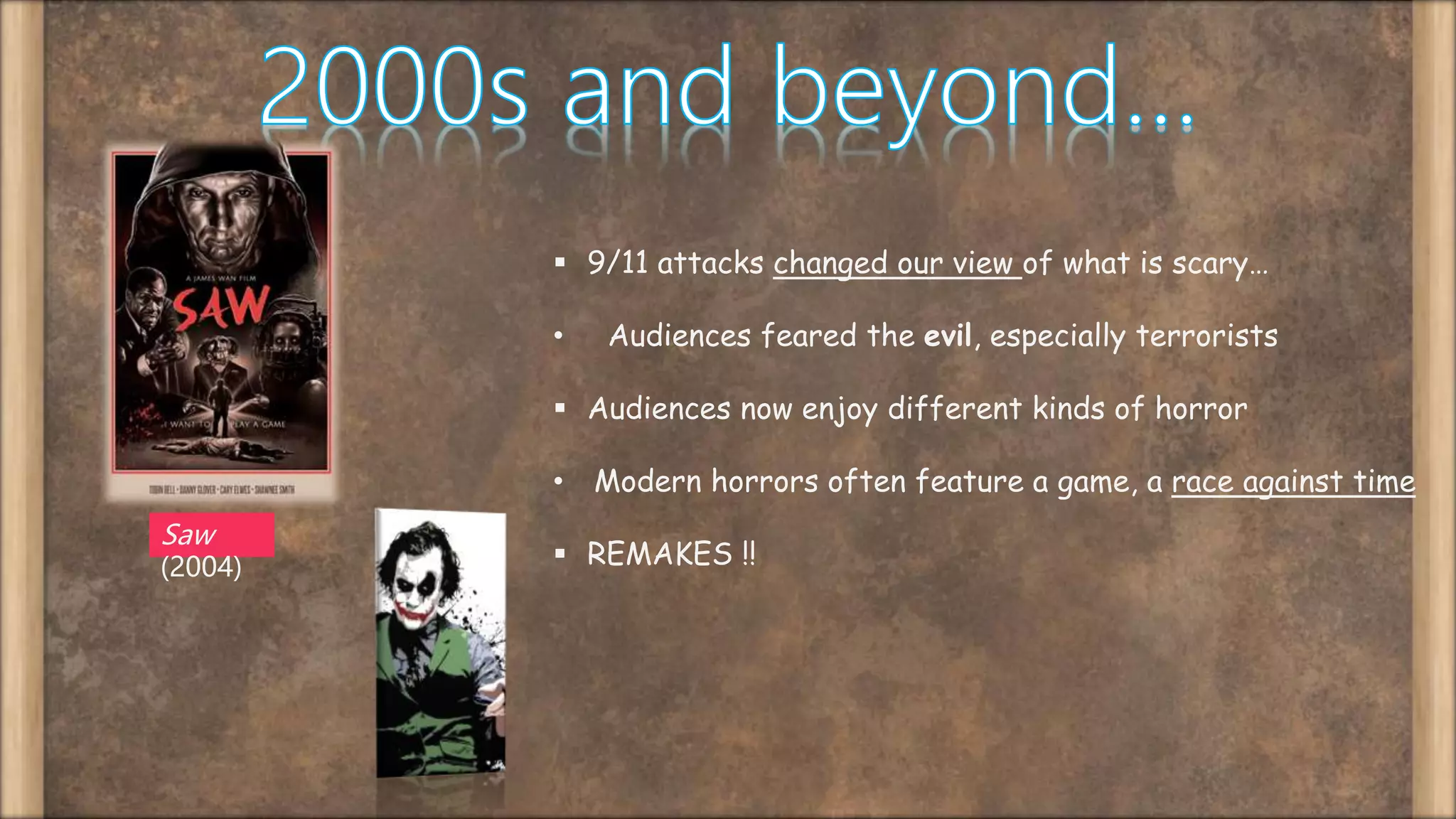 History of horror films | PPTX