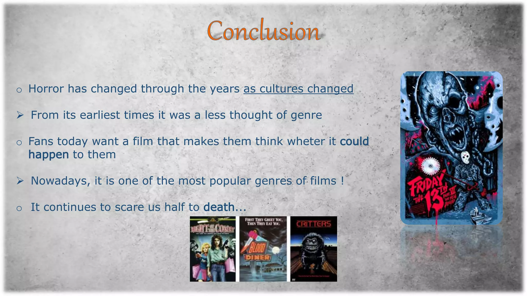 History of horror films | PPTX